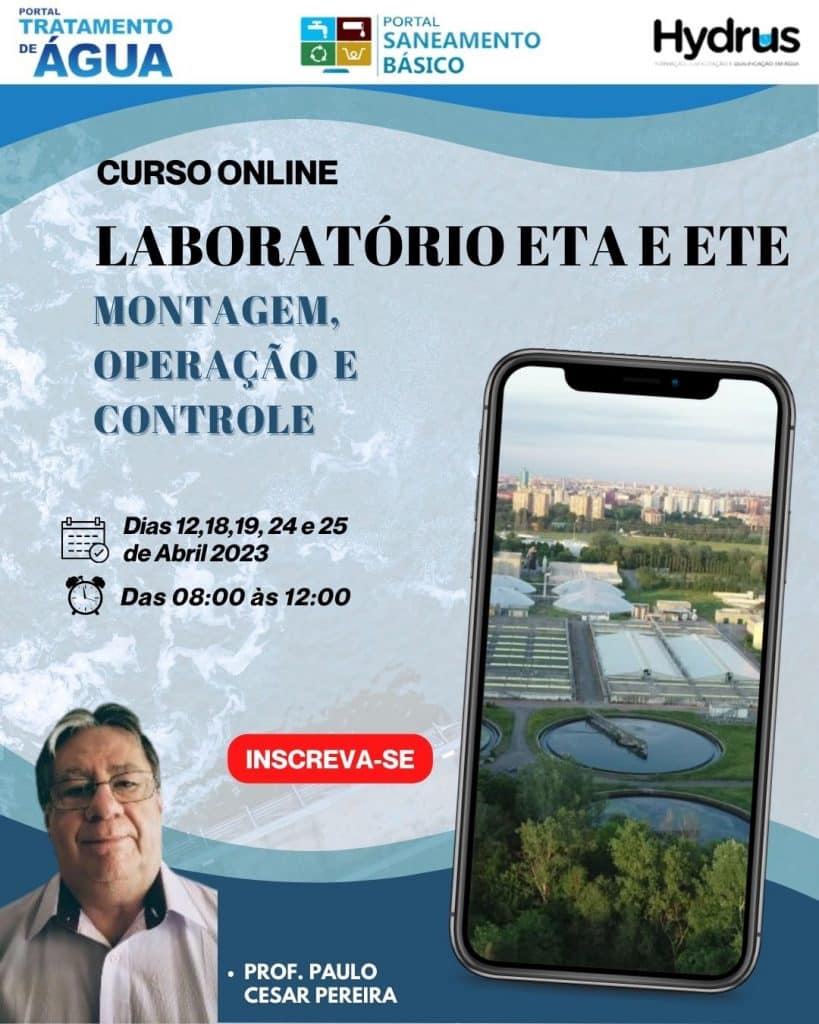 CURSO: LABORATÓRIO ETA E ETE - MONTAGEM OPERAÇÃO E CONTROLE